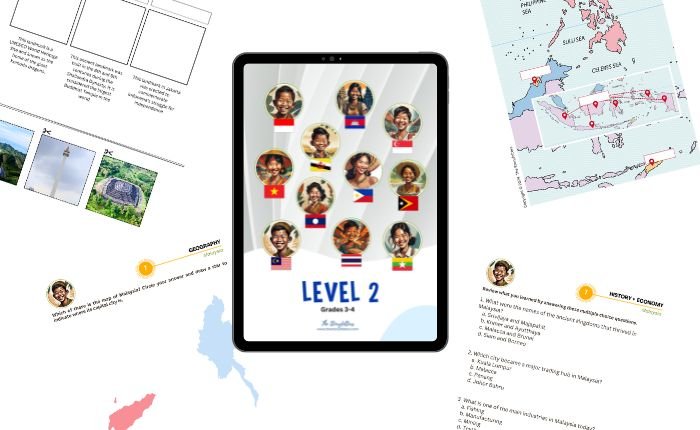 Southeast Asia Unit Study, Level 2 Workbook